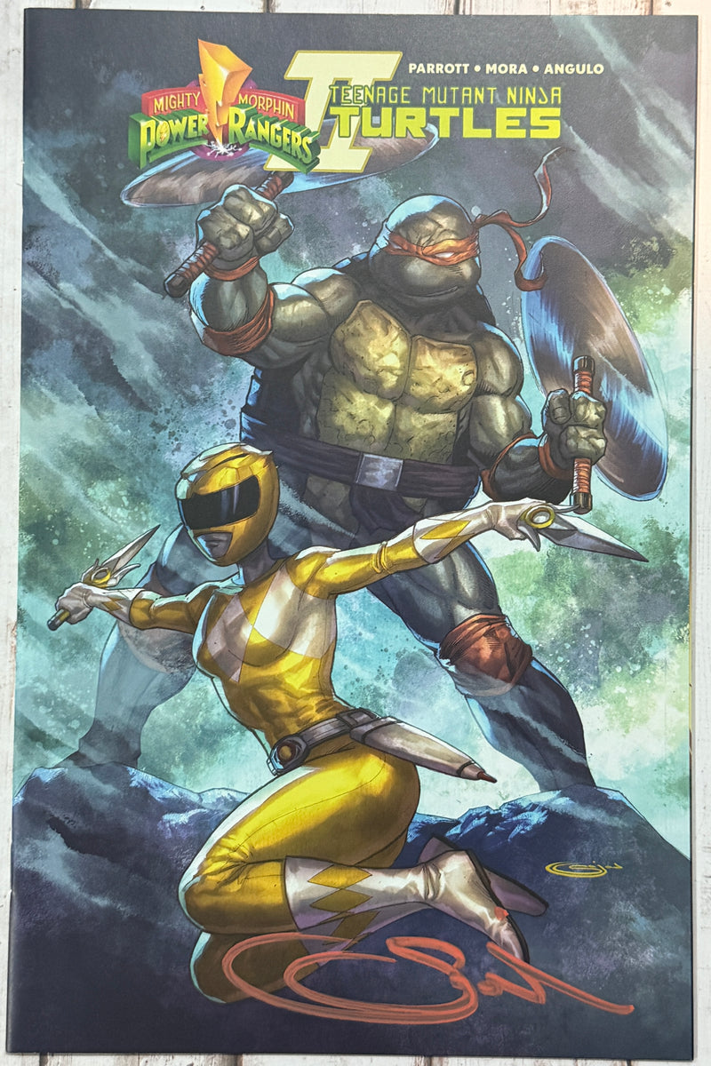 Mighty Morphin Power Rangers Teenage Mutant Ninja Turtles II #1 (Sajad ...