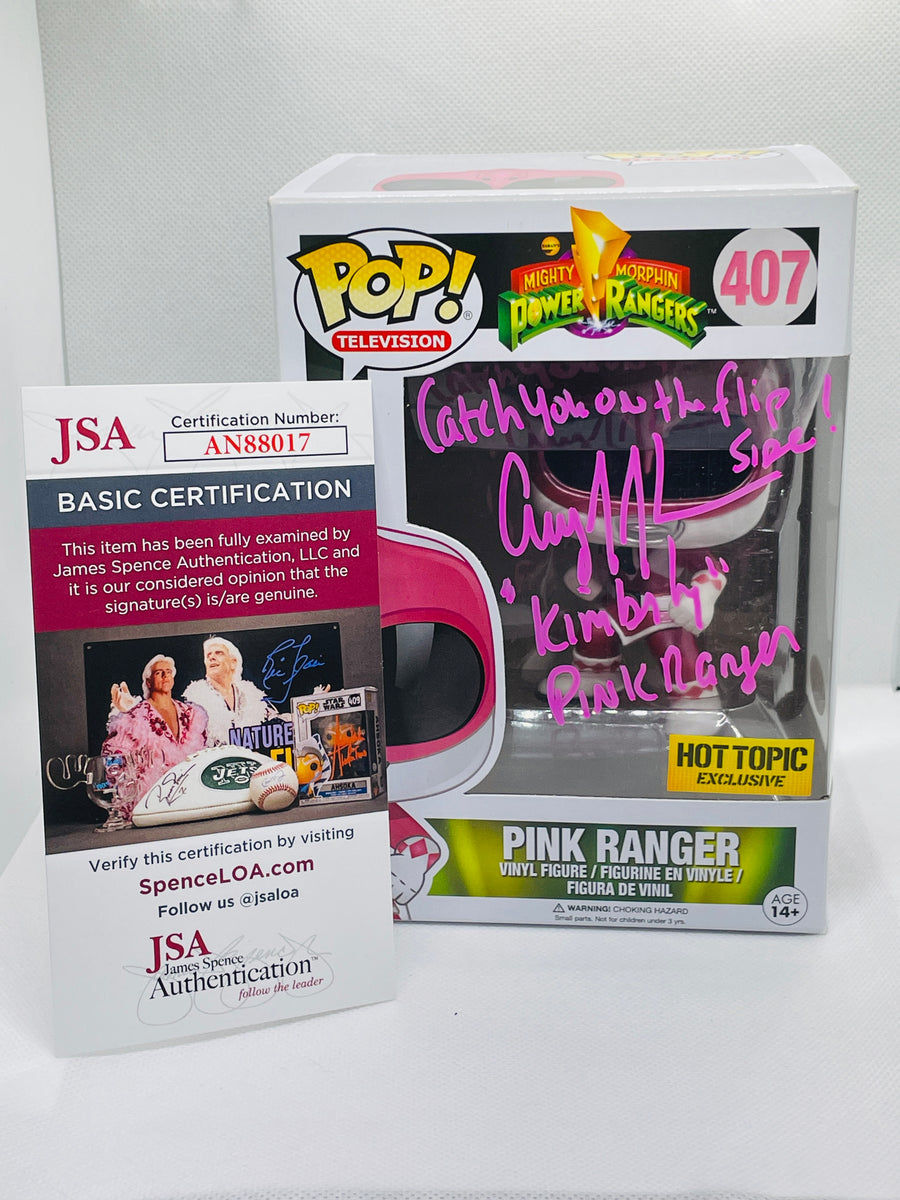 Pink Ranger 407 Mighty Morphin Power Rangers Hot Topic Metallic exclus ...