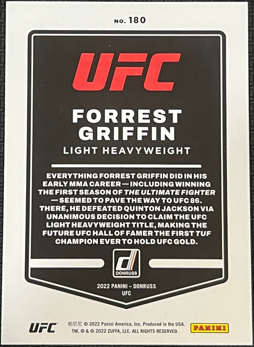 Forrest Griffin 180 UFC Donruss 2022 – Camel Comics