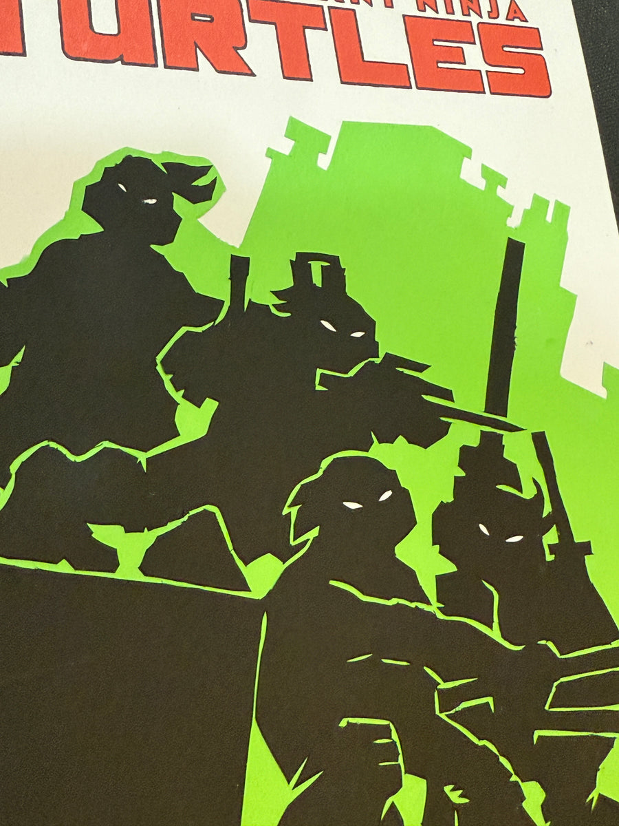 Teenage Mutant Ninja Turtles #1 Blank cover with Rick Sharif Original ...