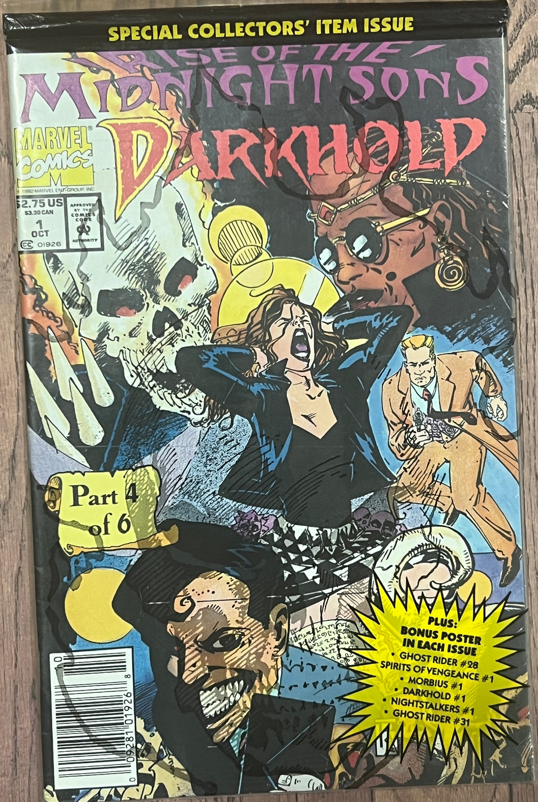 Darkhold #1 (1992) Polybagged (sealed) with poster - Key Issue – Camel ...