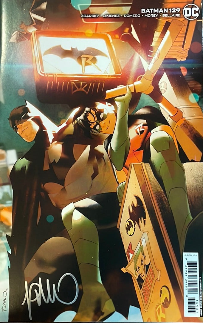 Batman #129 Simone Di Meo Incentive 1:25 cover signed by Simone Di Meo ...