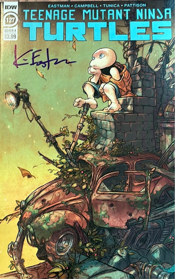 Teenage Mutant Ninja Turtles #127 signed by Kevin Eastman – Camel Comics