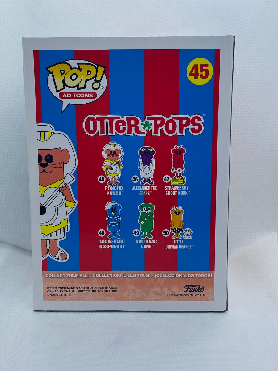 Poncho Punch 45 Otter Pops Funko Pop – Camel Comics