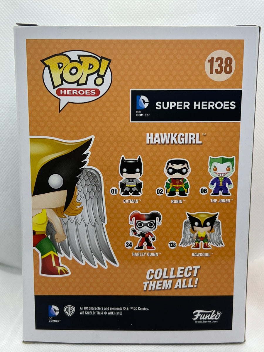 Hawkgirl 138 DC Superheroes DC Legion of Collectors Exclusive Funko Po ...