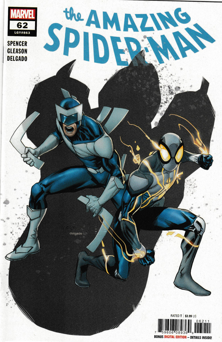 The Amazing Spider-Man #62 Patrick Gleason Cover - New Costume – Camel ...