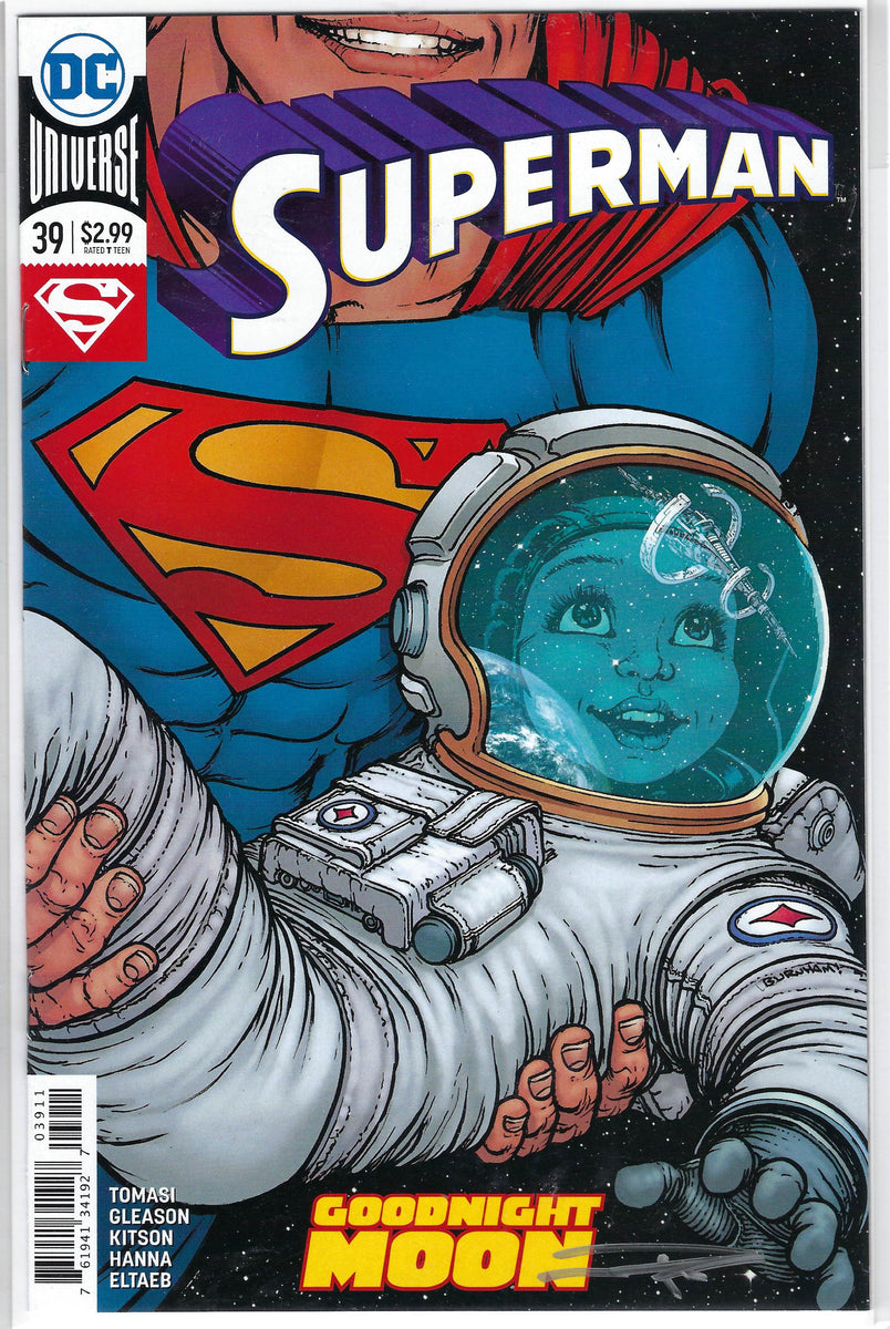 Superman #39 signed by Mostafa Moussa – Camel Comics